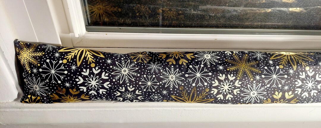 Draft Stopper, Window Draft Stopper, Door Draft Stopper, Cedar FILLED ...