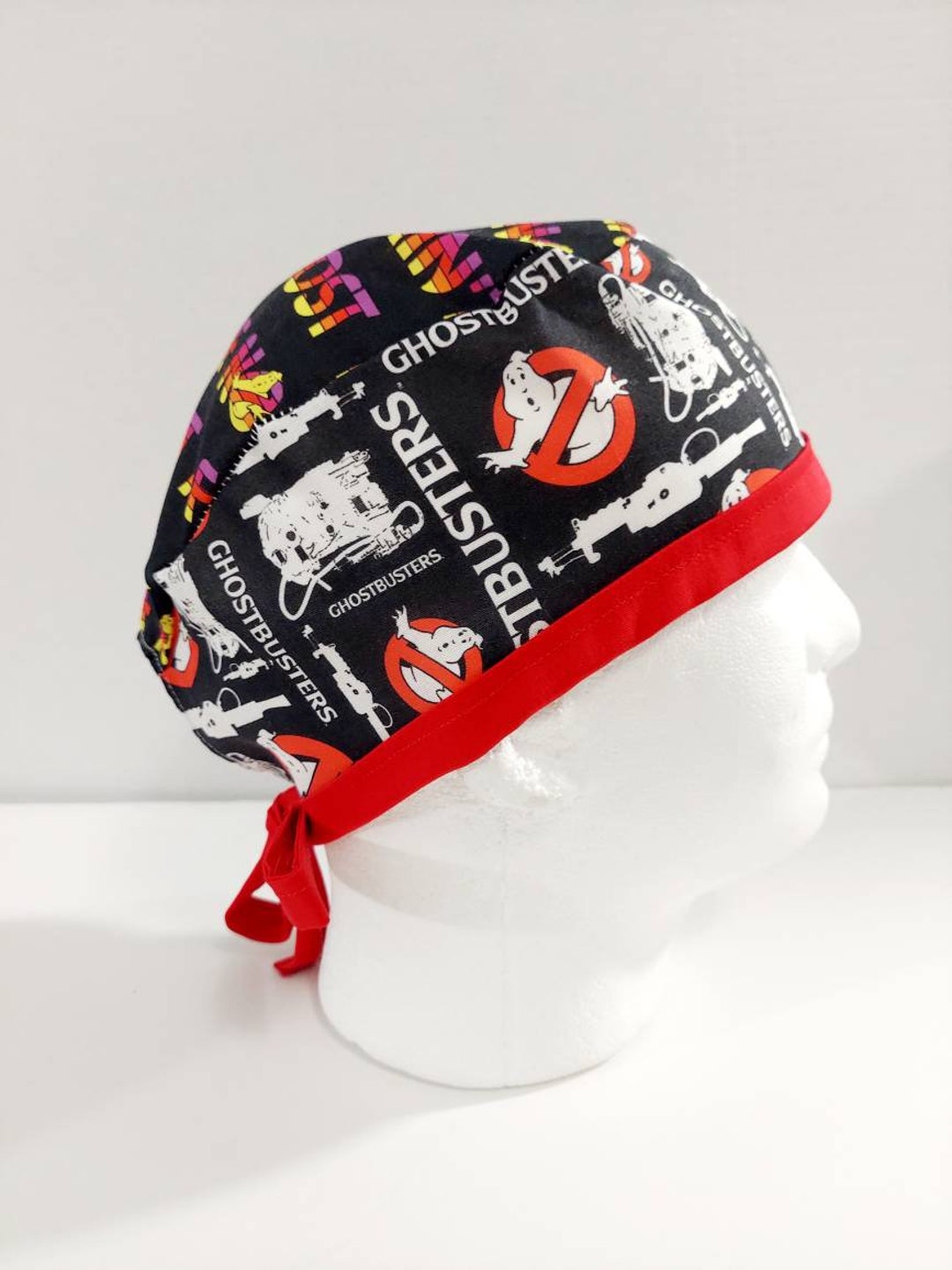 Ghostbusters, Skull Cap, Doo Rag, Scrub Cap, Surgery Hat, Surgical Cap ...