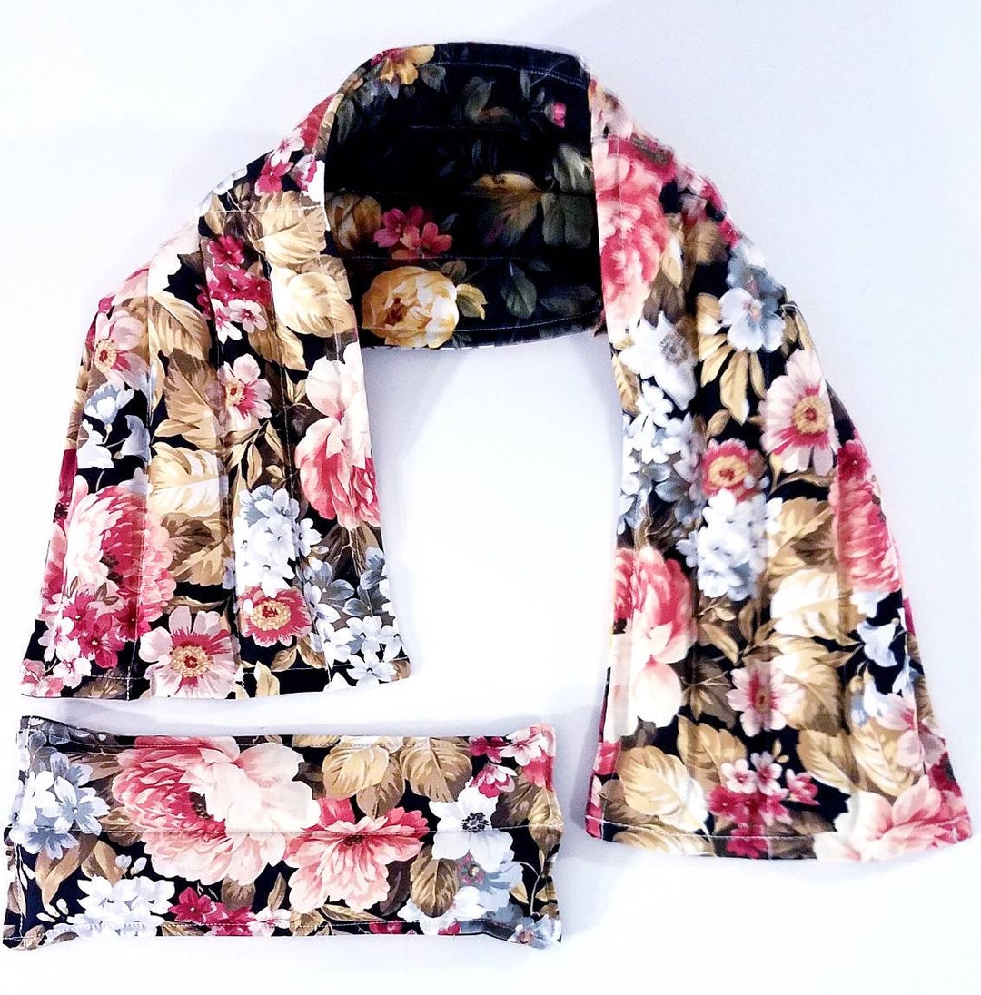 Rice-flax Seed Therapeutic Heating/cooling Neck Wrap, Body Pad, Eye Bag ...