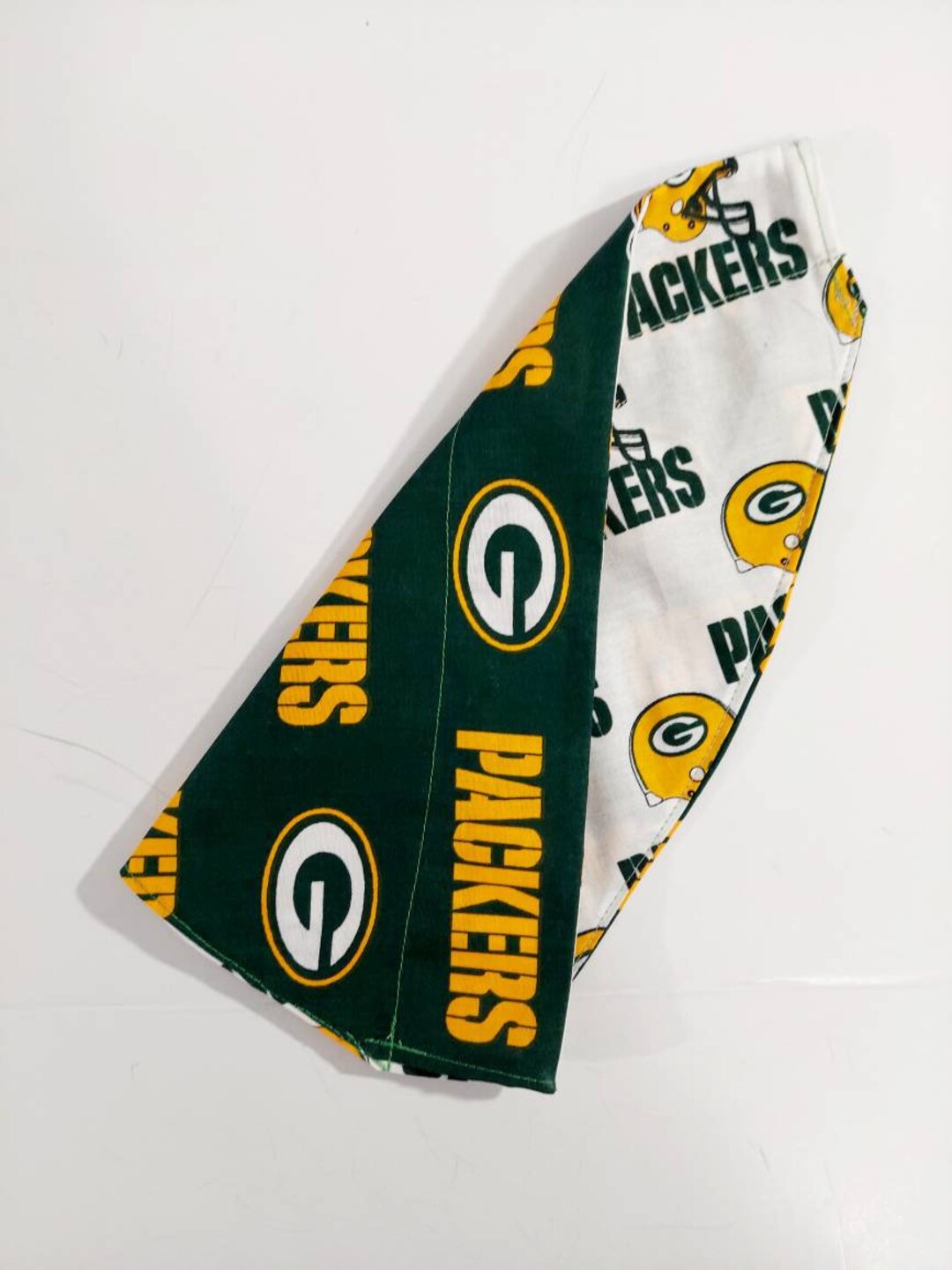 Over the Collar Bandana, Reversible, Dog Collar, Cat Collar, Green Bay ...