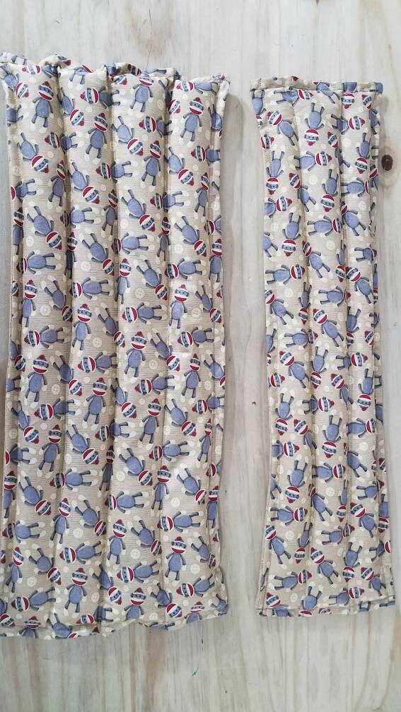 Rice-flax seed therapeutic heating/cooling neck wrap and body pad, heat ...