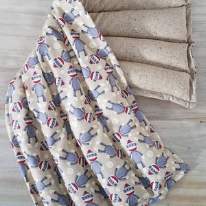 Rice-flax Seed Therapeutic Heating/cooling Neck Wrap and Body Pad, Heat ...