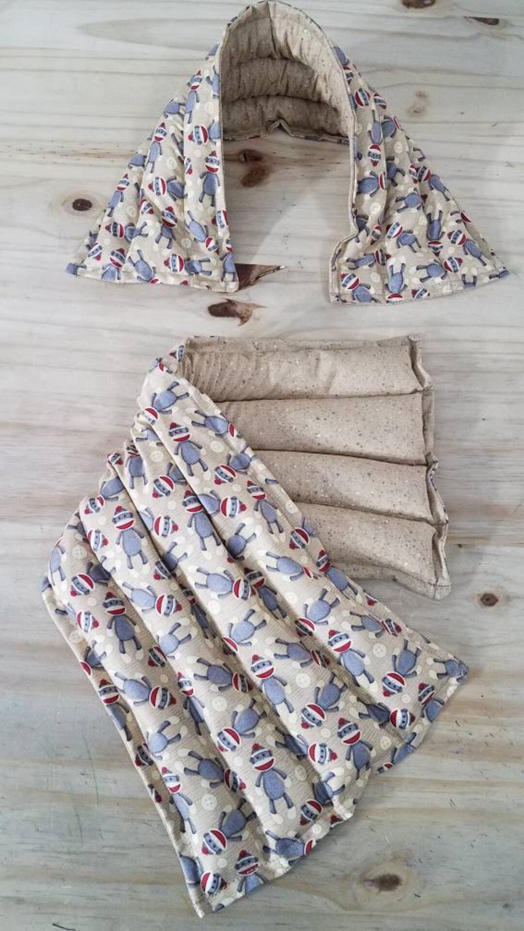 Rice-flax Seed Therapeutic Heating/cooling Neck Wrap and Body Pad, Heat ...