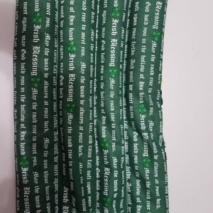 Rice-flax Seed Therapeutic Heating-cooling Pad Irish Blessing, Shamrock ...