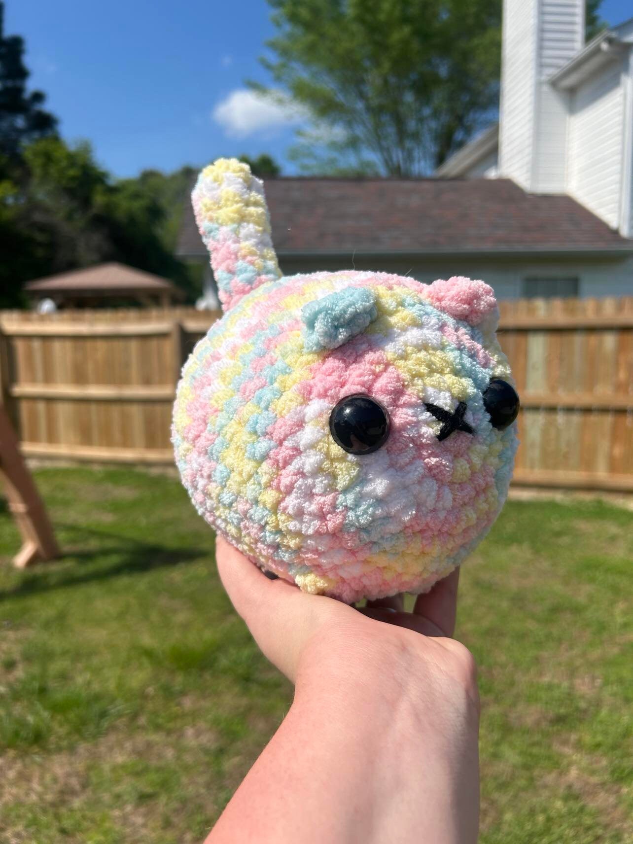 Loaf Kitty Crochet Pattern -digital File Only - Etsy