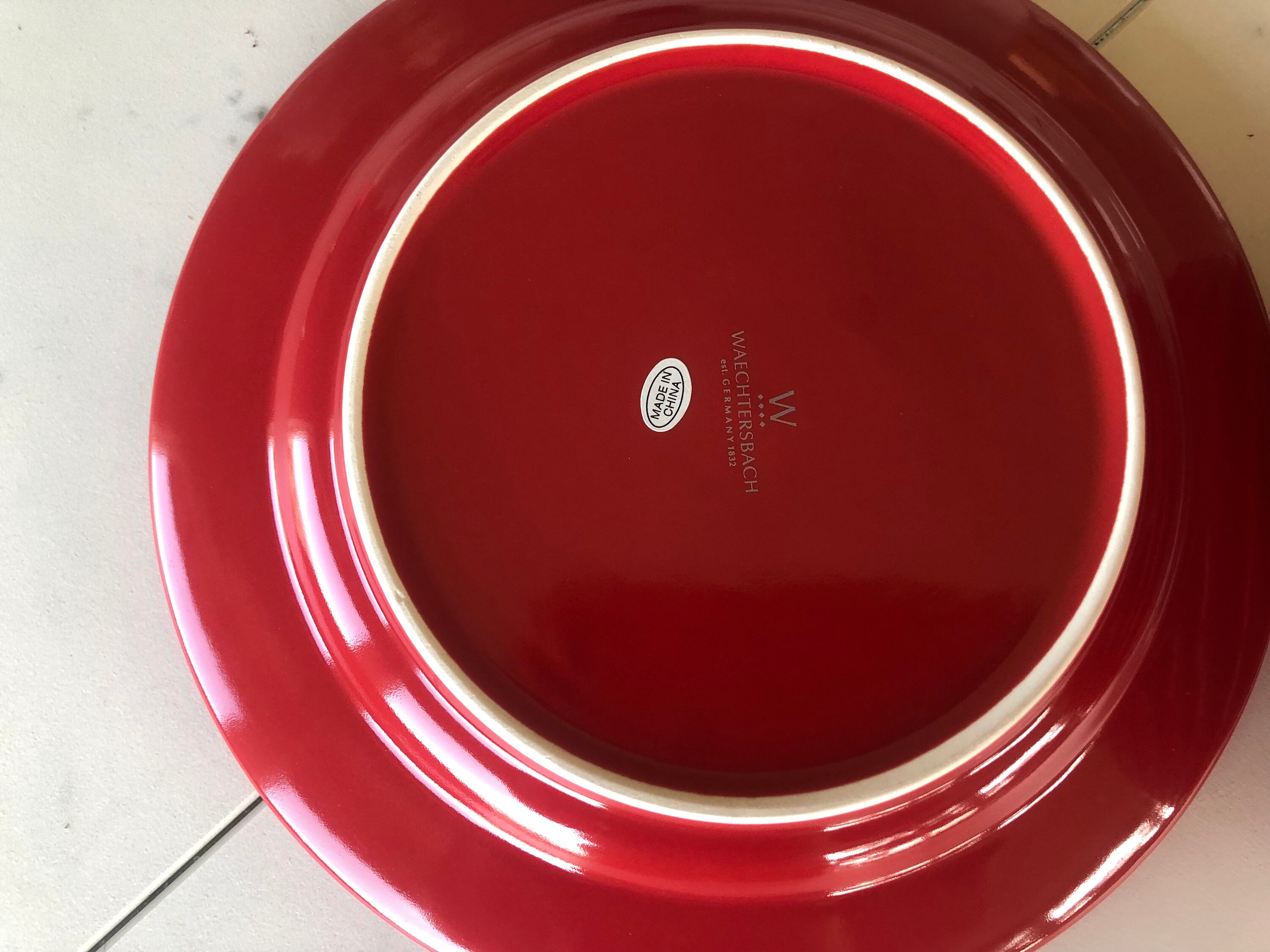 Waechtersbach Germany (set of 8) ~ Fun Factory ~ 8 3/8" Salad/dessert ...