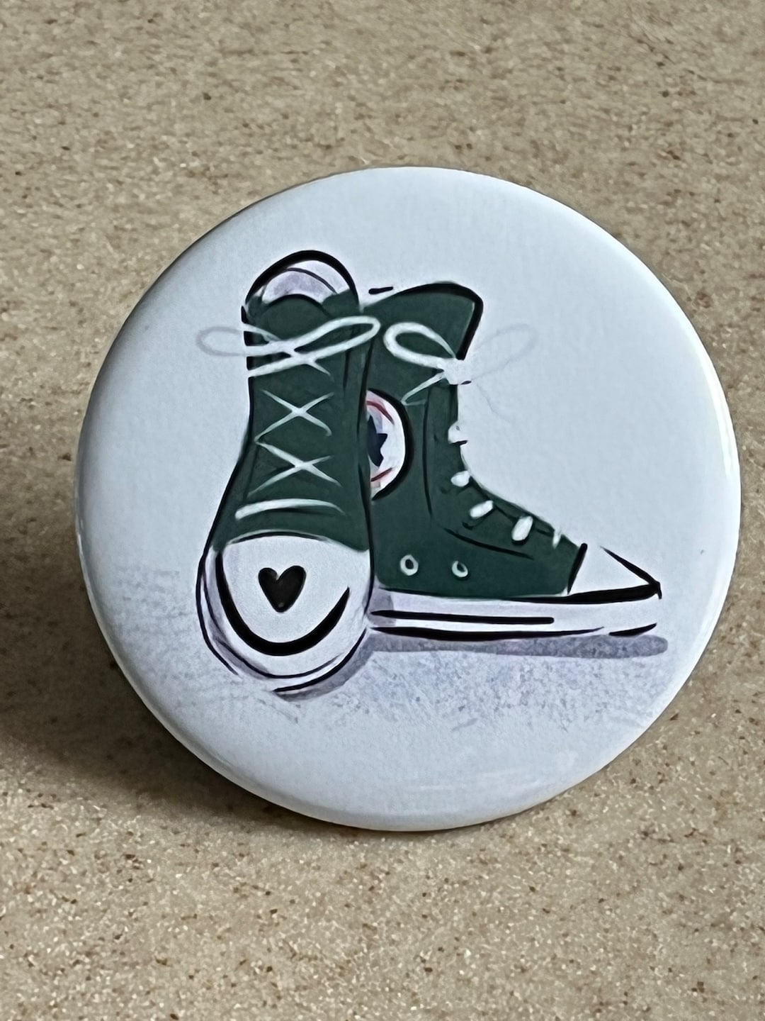 Green Converse Anti-assault Weapon Pin-back Buttons or Magnet - Etsy