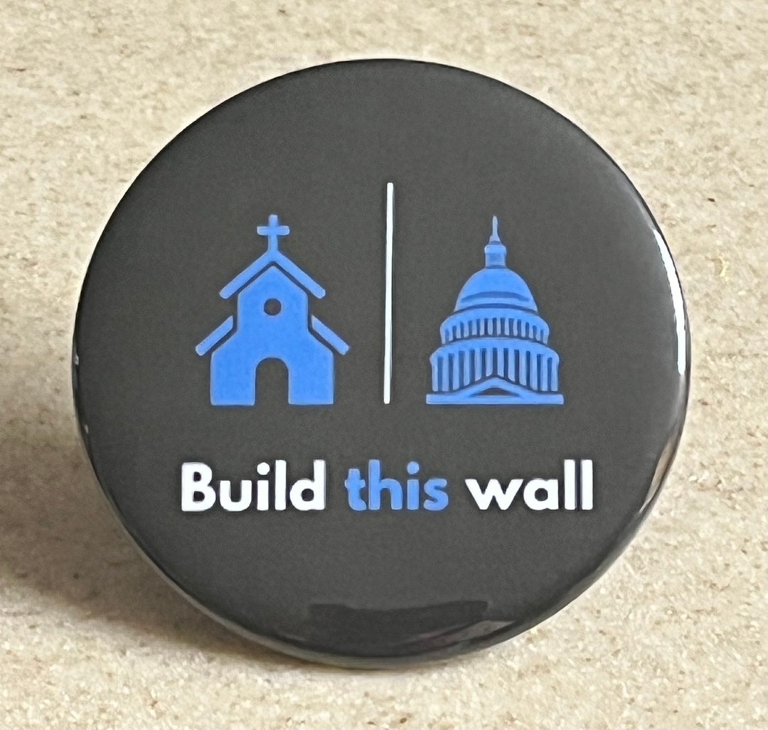 A Separation of Church and State Pin-back Button or Magnet - Etsy
