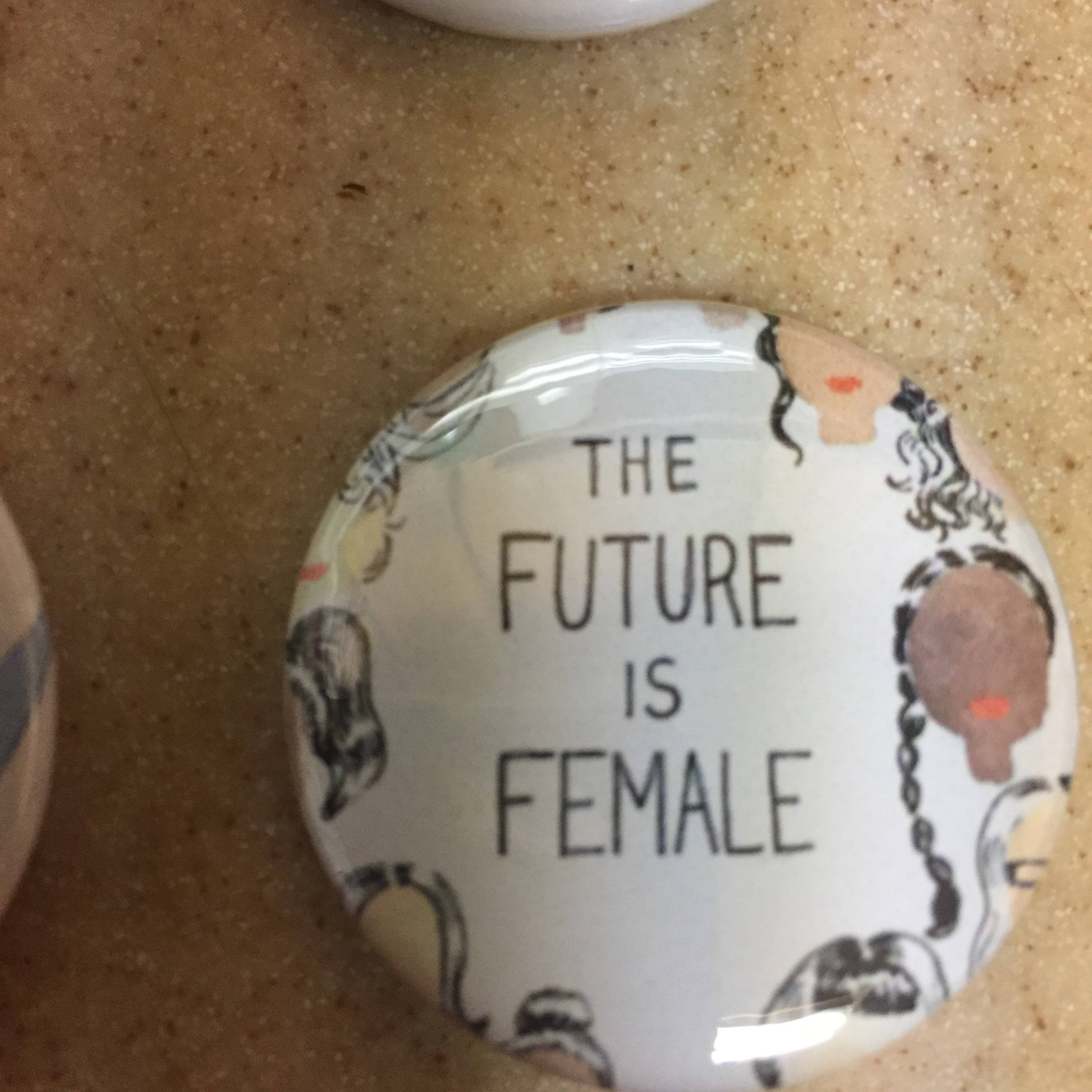Girls Empowerment pin-back buttons 6-pack 1 1/4 inch | Etsy