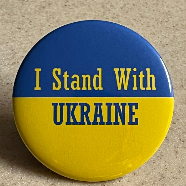 I Stand With Ukraine Pin - Etsy