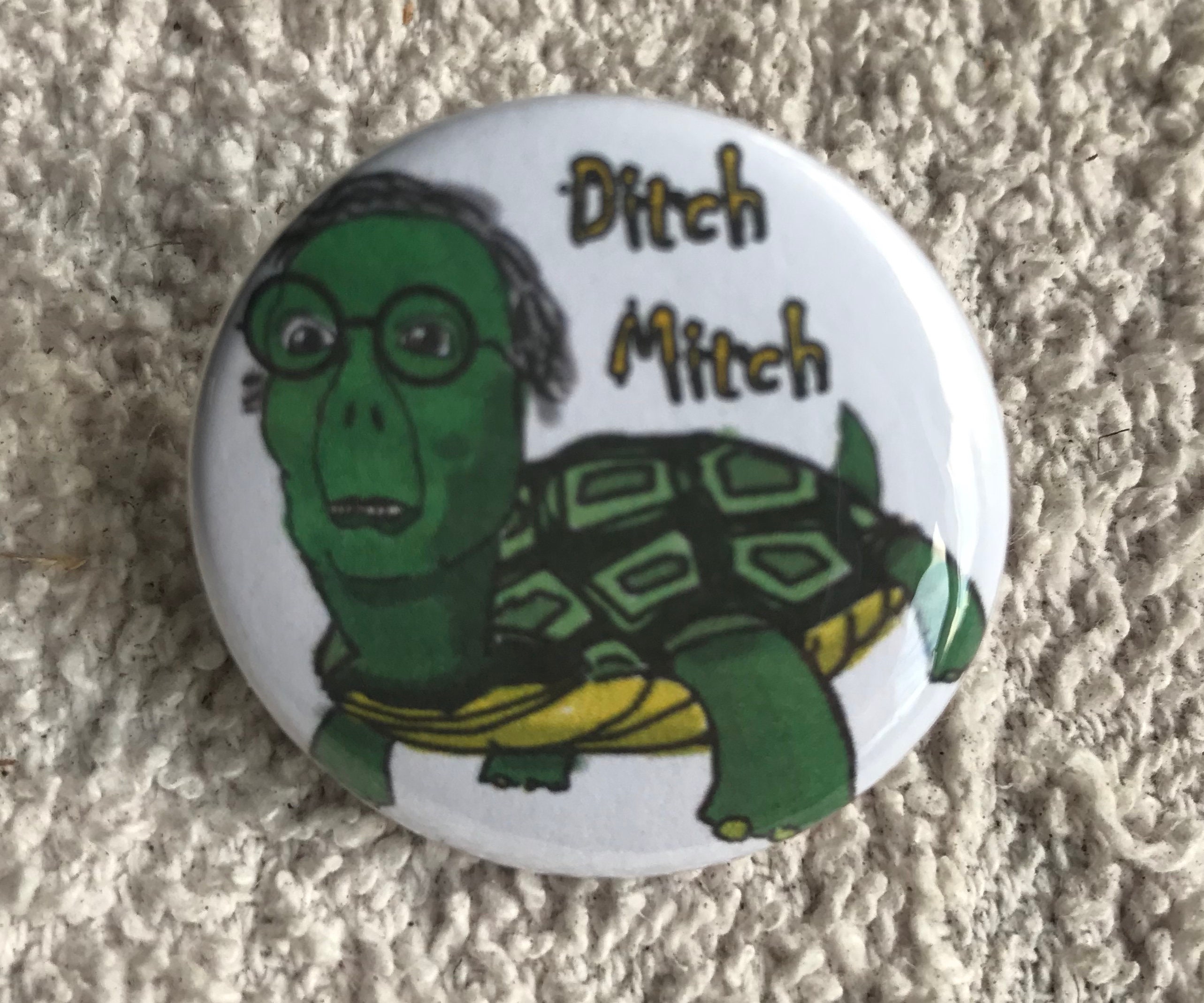 Buy Mitch Mcconnell ditch Mitch 2-pack Turtle Online in India - Etsy