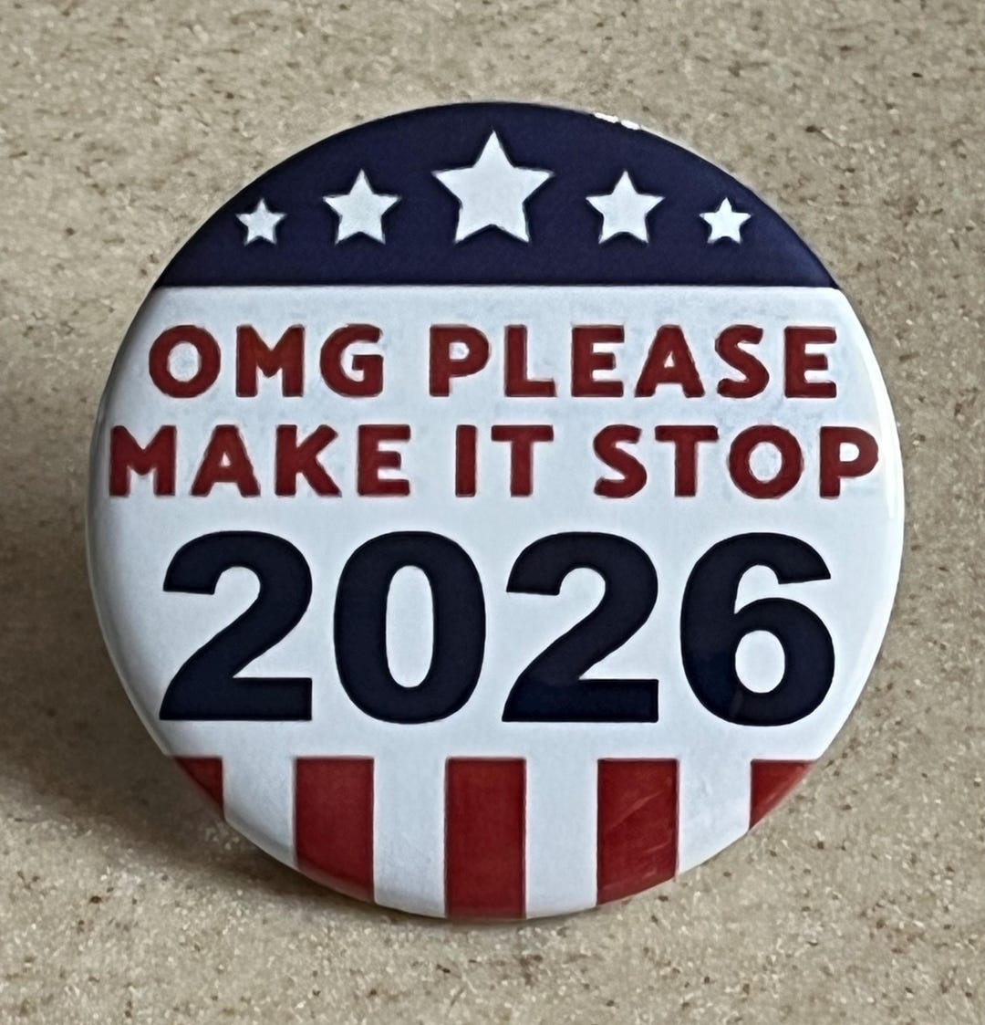 Anti-trump "omg Please Make It Stop" 2026 Pins or Magnet - Etsy