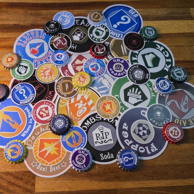 Call of Duty Perk Bottles - Etsy