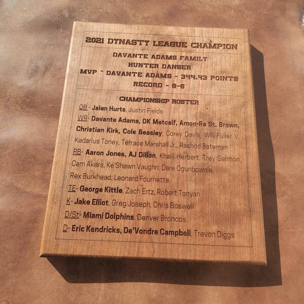 Football Plaque - Etsy