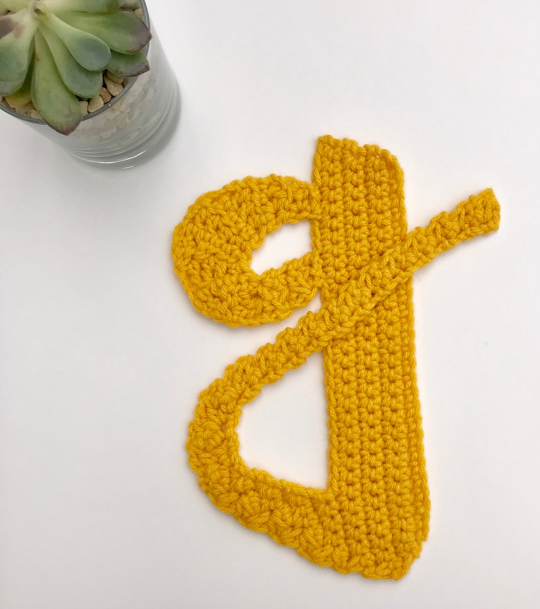 ANGELS & RAINBOWS Font Crochet Letter G Pattern, Crochet Letter Pattern ...