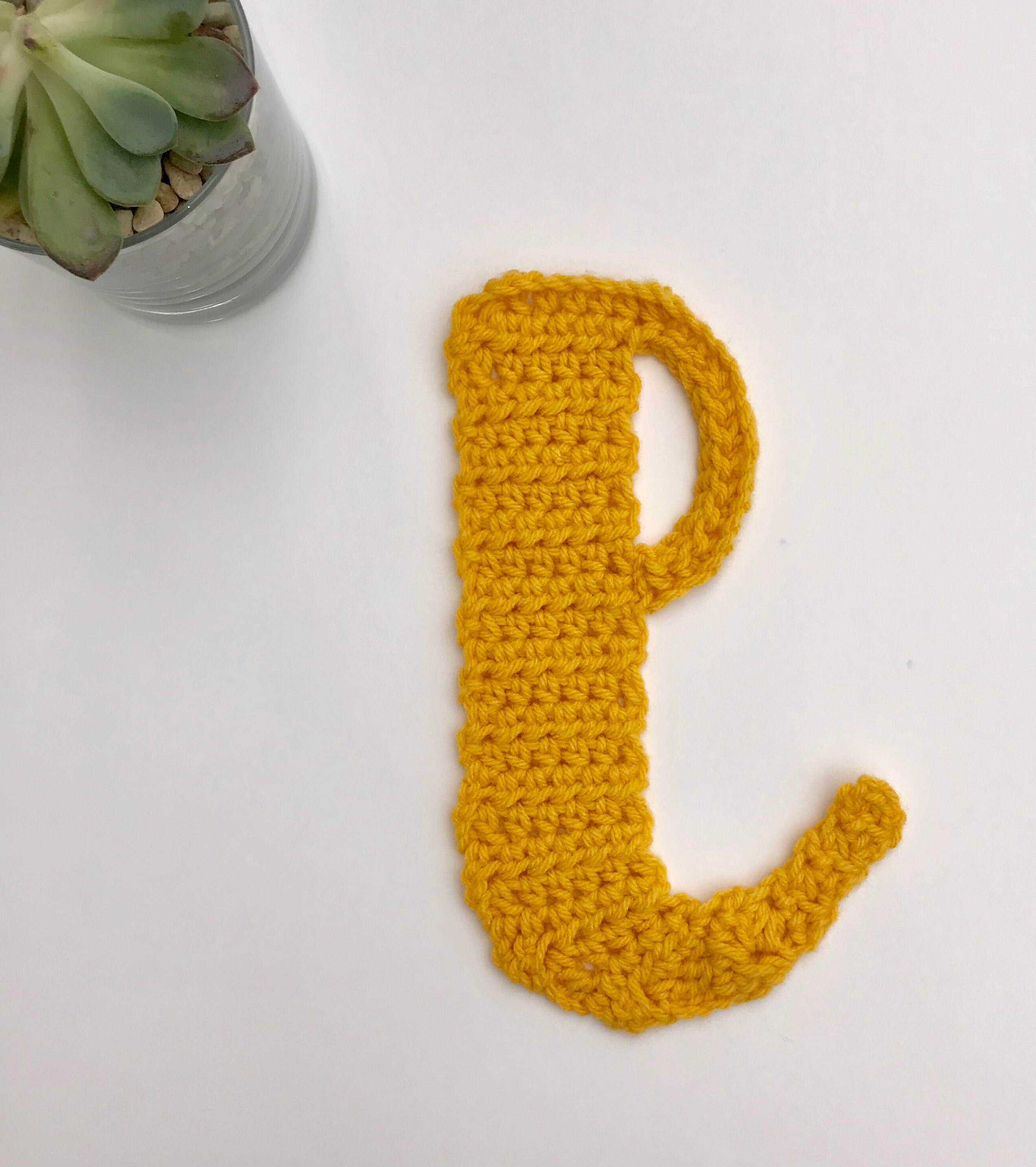ANGELS & RAINBOWS Font Crochet Letter L Pattern Crochet - Etsy