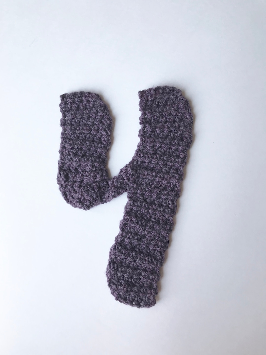 ANGELS & RAINBOWS Font Crochet Letter Y Pattern, Crochet Letter Pattern ...