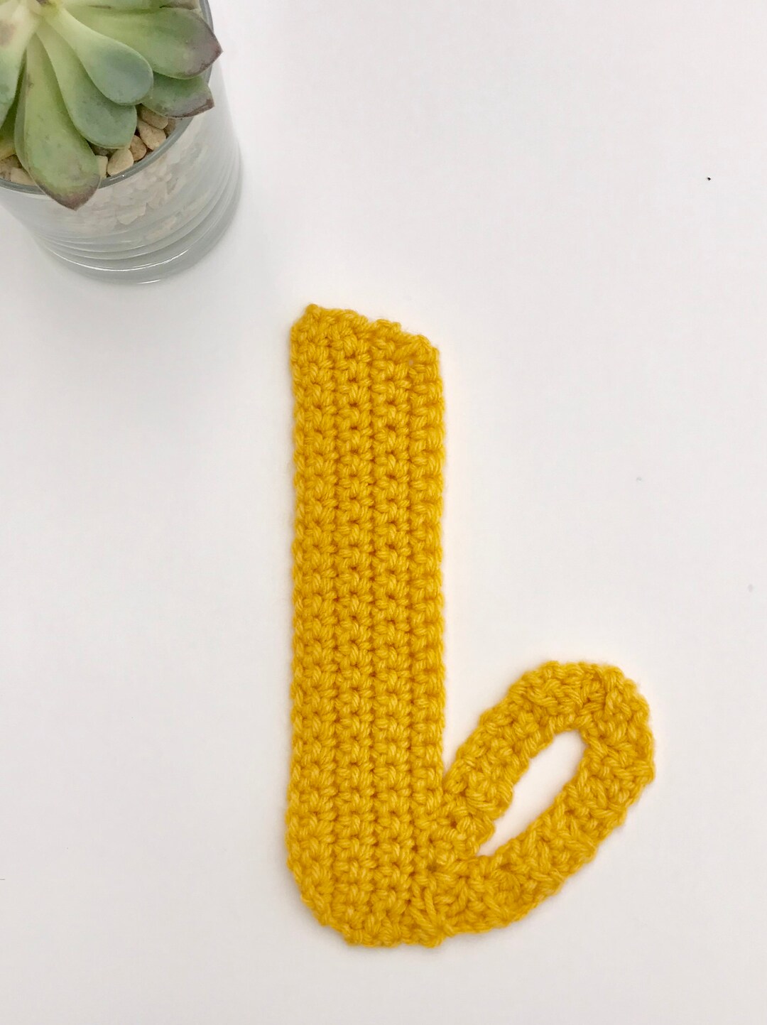 ANGELS & RAINBOWS Font Crochet Letter B Pattern, Crochet Letter Pattern ...
