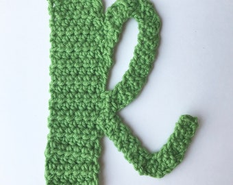 Crochet Letter Pattern | Etsy