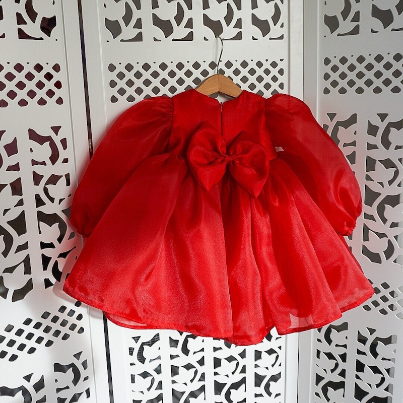Red Baby Dress - Etsy