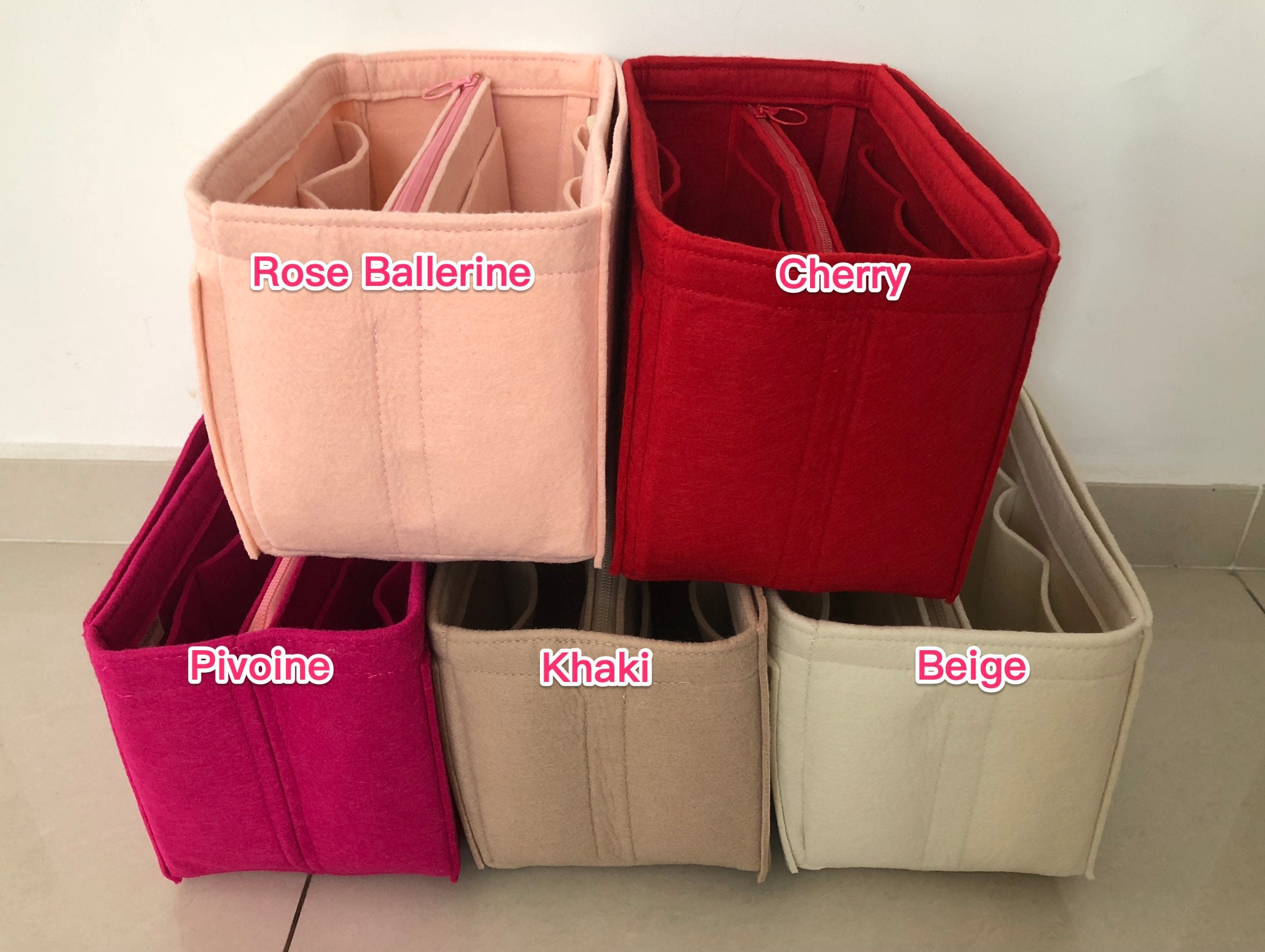 Customizable Speedy Organizer w/ Detachable Zipper Bag Tote | Etsy