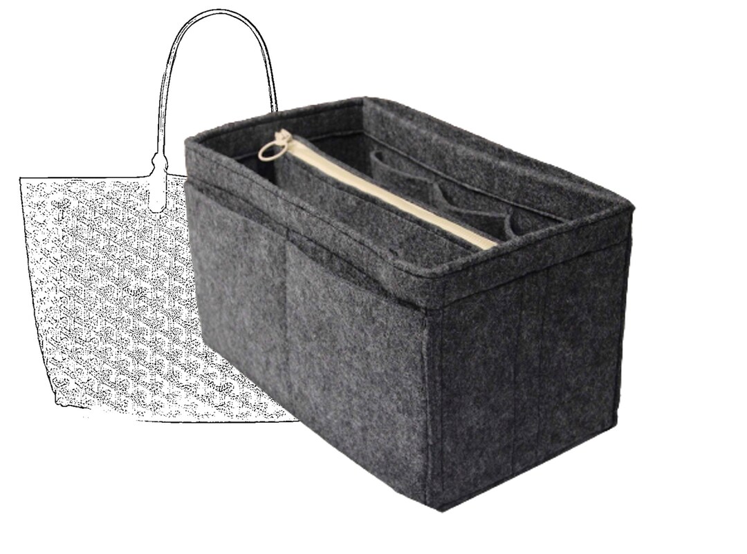 For [st Louis Tote Bag] (style B, W/ Detachable Zipper Bag) Tote Felt ...