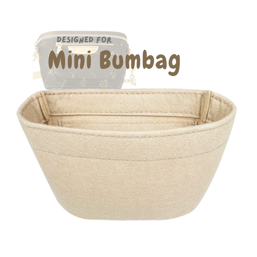 For [mini Bumbag Bag] Bum Bag Felt Organizer, Purse Insert - Etsy