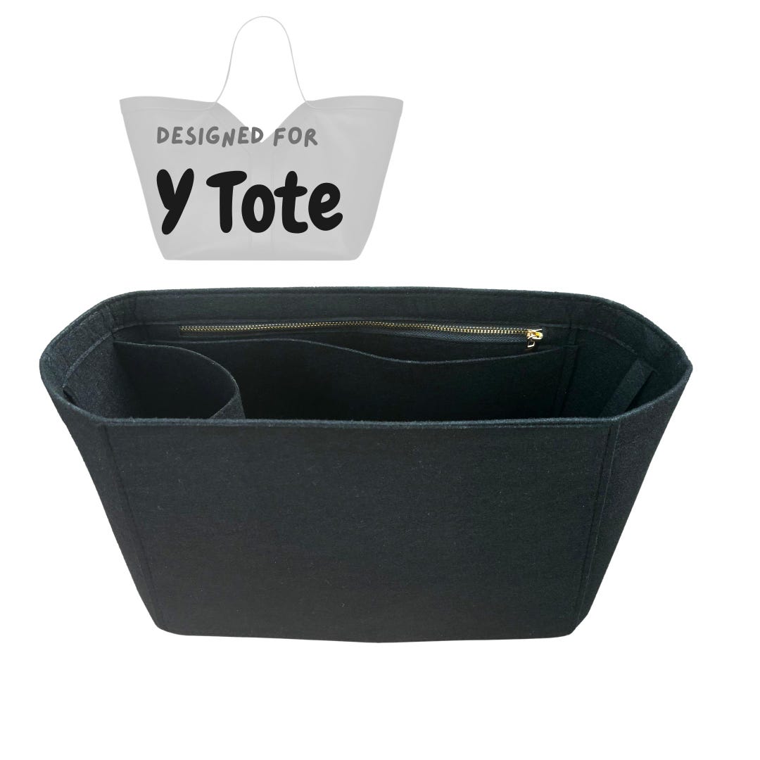 For [Y Tote] Purse Insert Organizer, Felt Organiser Liner Shaper (style ...