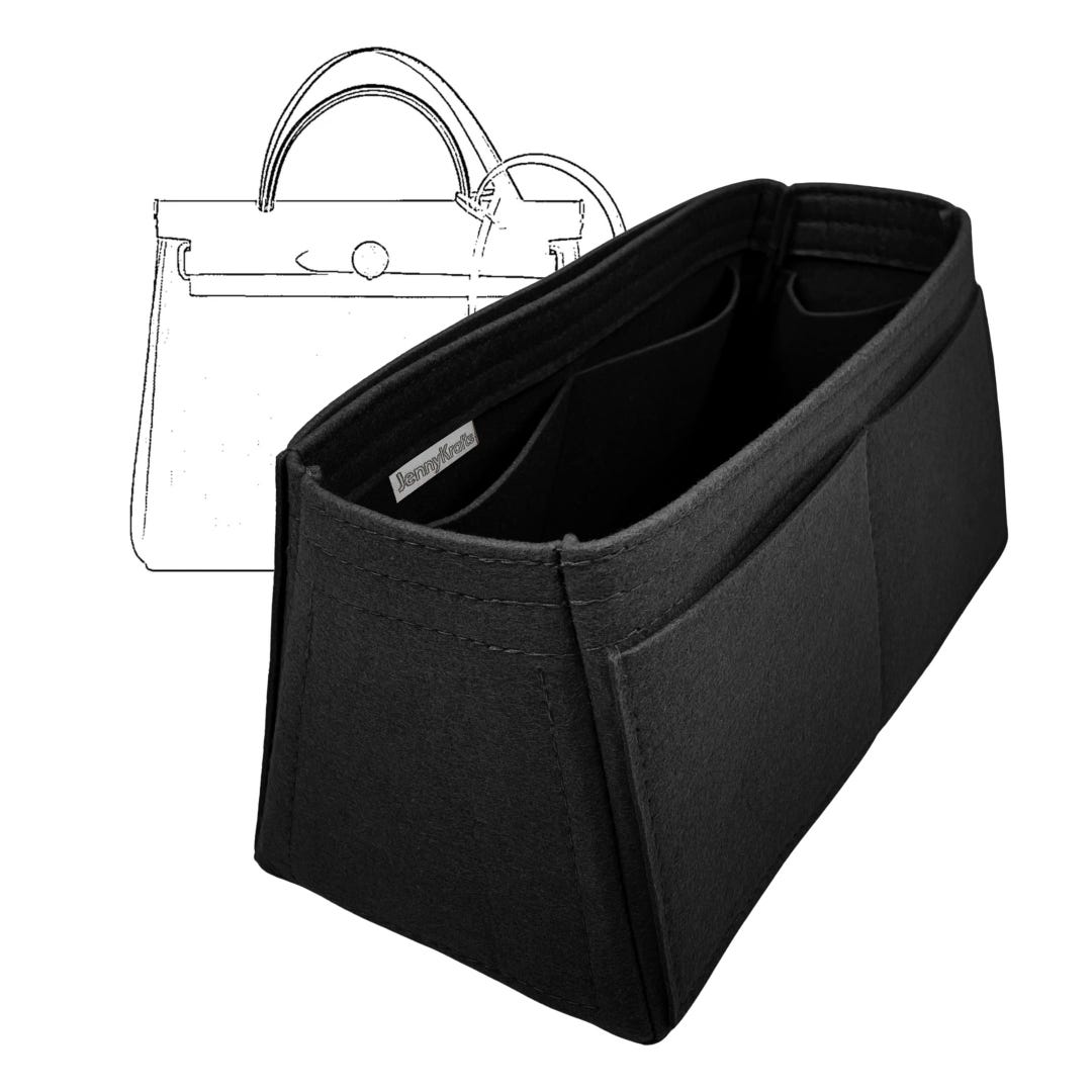 For [HERBAG 31 39 52] (style W) Tapered Bag, Tote Felt Purse Insert ...