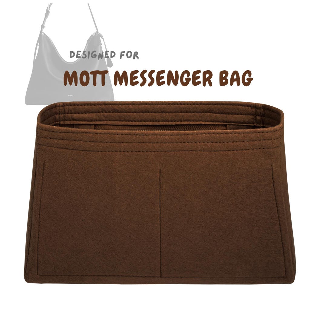 For [MOTT MESSENGER BAG] Tote Bag Organizer, 33 47, Felt Purse Insert ...