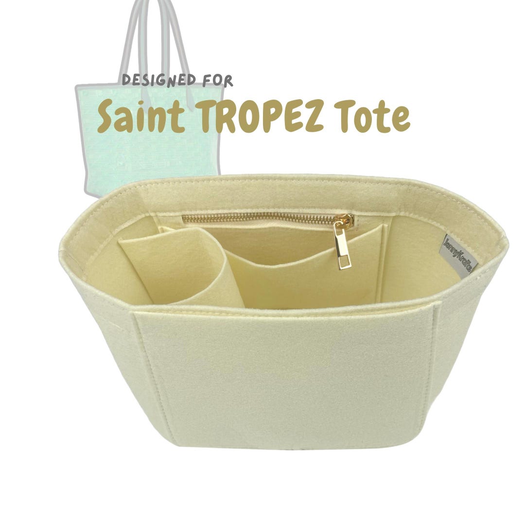 For [new Saint TROPEZ Tote] Purse Insert Bag Organizer, GM Mm PM Zip ...