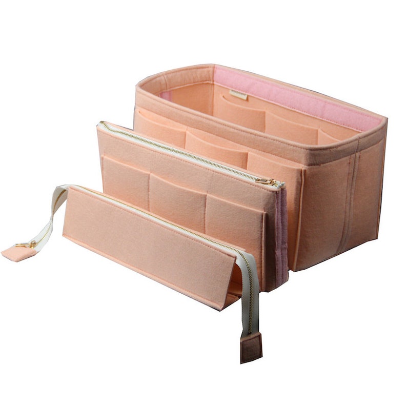 Customizable Neverfull Organizer (top Zip, Detachable Zip Pouch Inside ...