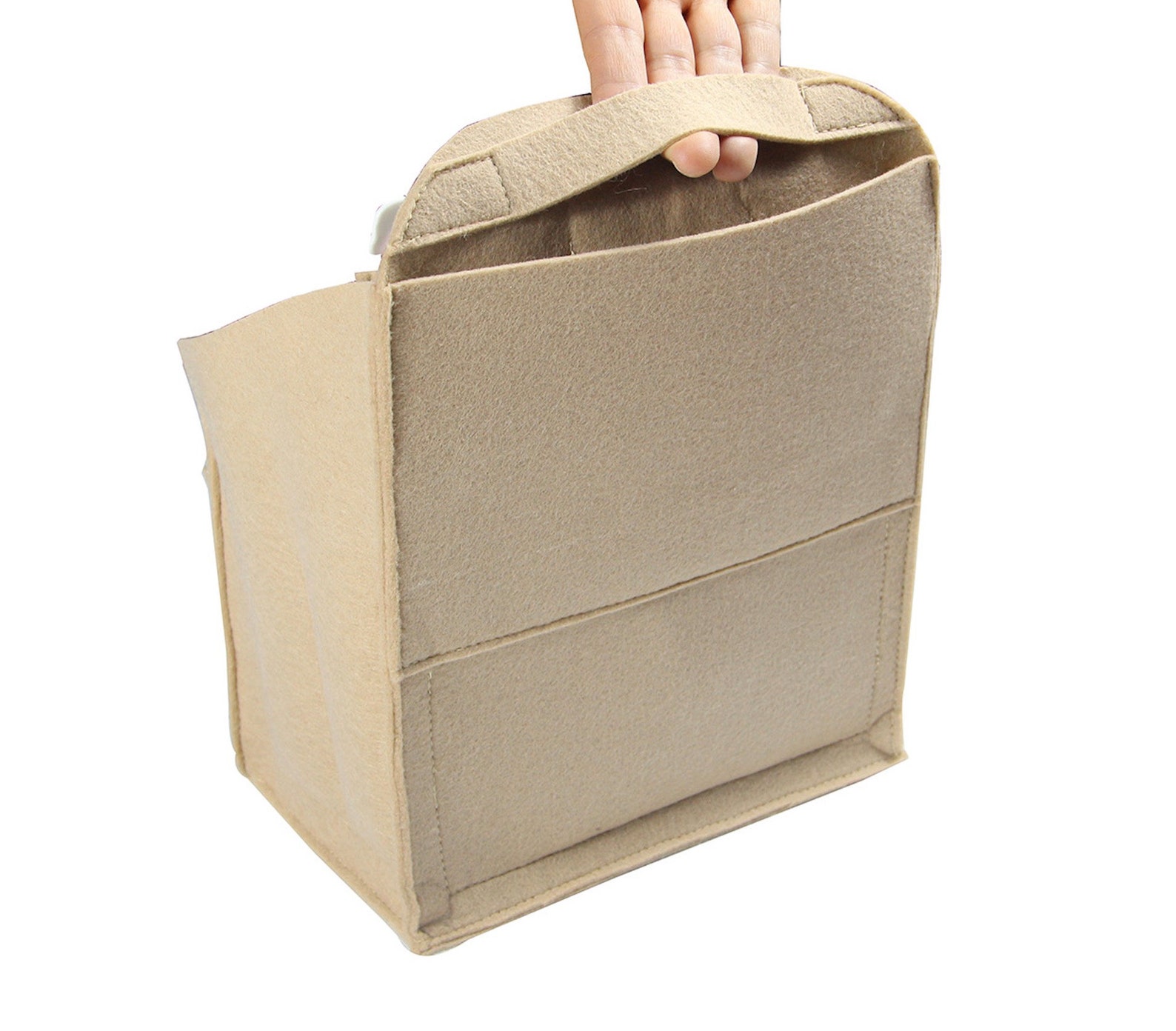 Customizable Backpack Organizer Felt Insert (rounded Top With Handle ...