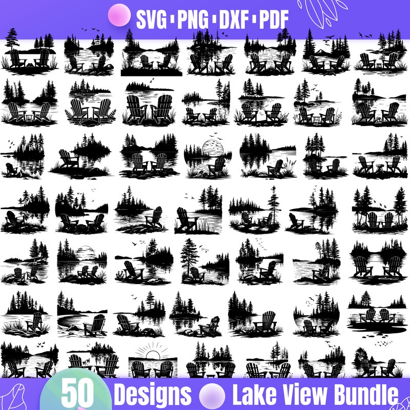Lake Life Svg - Etsy