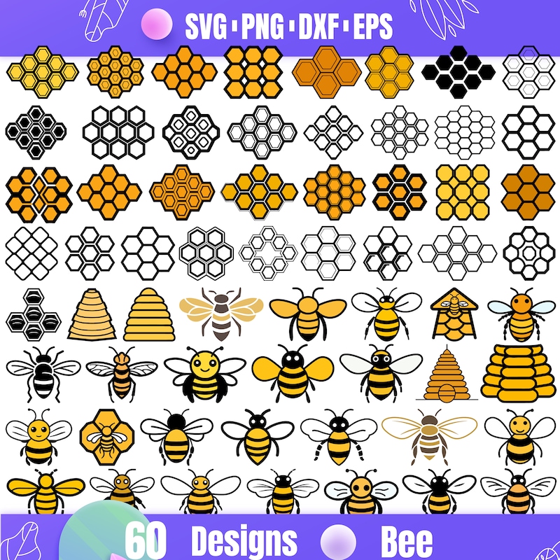 Hexagon Bee Hive Pattern - Etsy