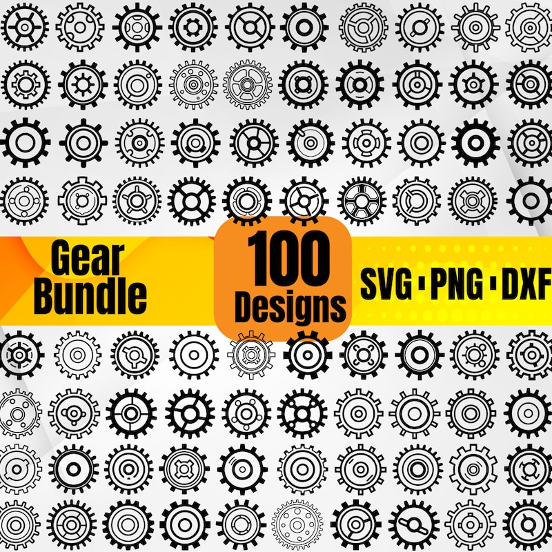 Laser Cut Vector Gears - Etsy