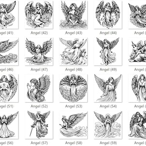 High Quality Angel SVG Bundle, Angel Dxf, Angel Png, Angel Vector ...