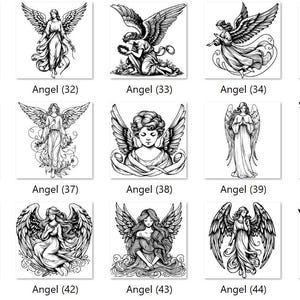 High Quality Angel SVG Bundle, Angel Dxf, Angel Png, Angel Vector ...