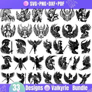 High Quality Valkyrie SVG Bundle, Valkyrie Dxf, Valkyrie Png, Valkyrie ...