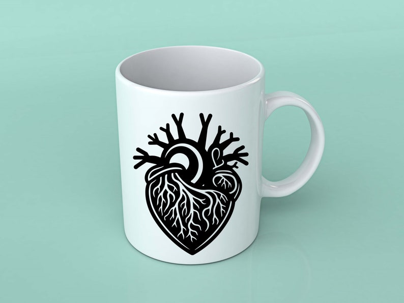 High Quality Anatomical Heart SVG Bundle Heart Anatomy Svg - Etsy