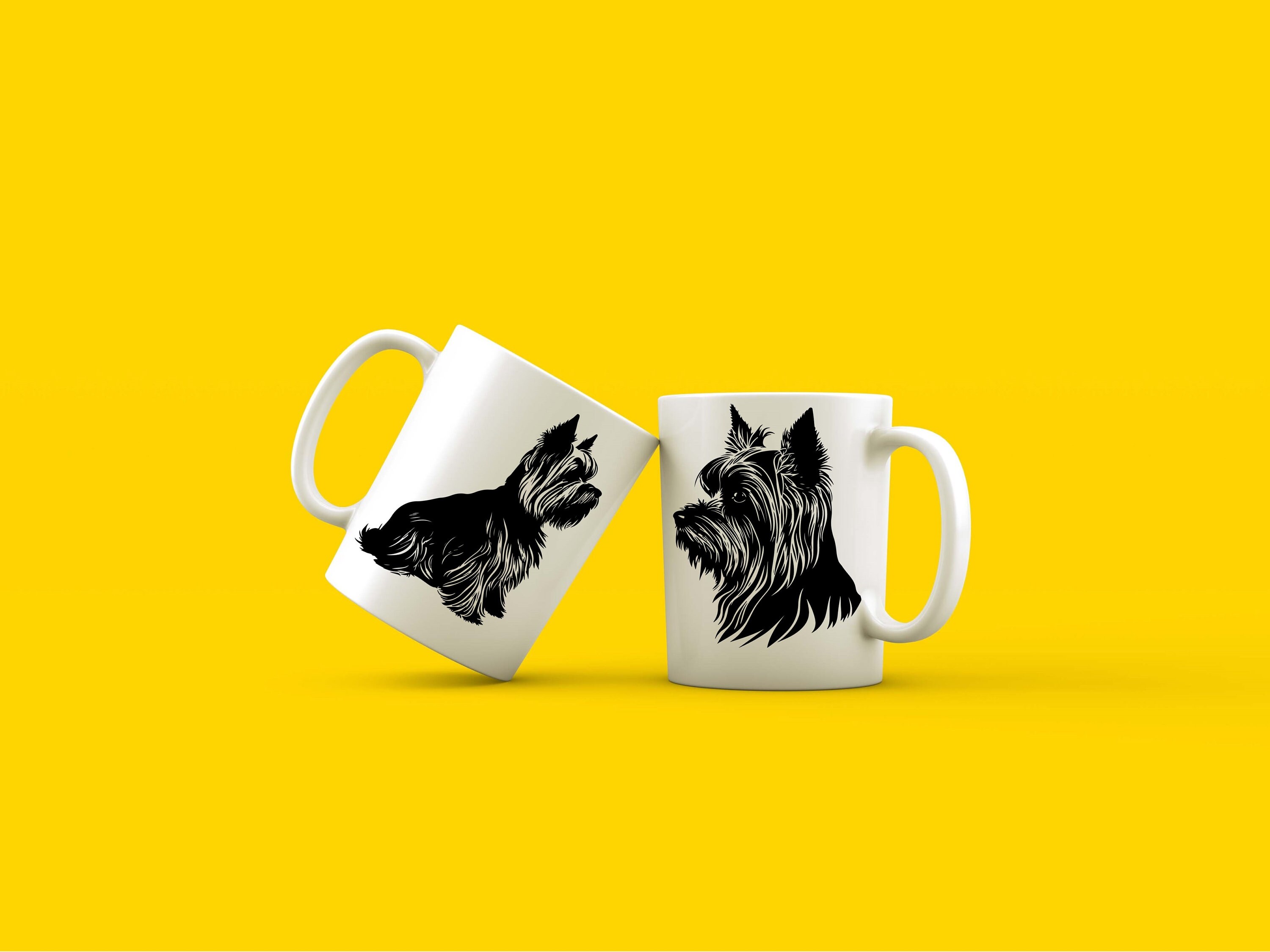 High Quality Yorkshire Terrier SVG Bundle, Yorkshire Terrier Face Svg ...