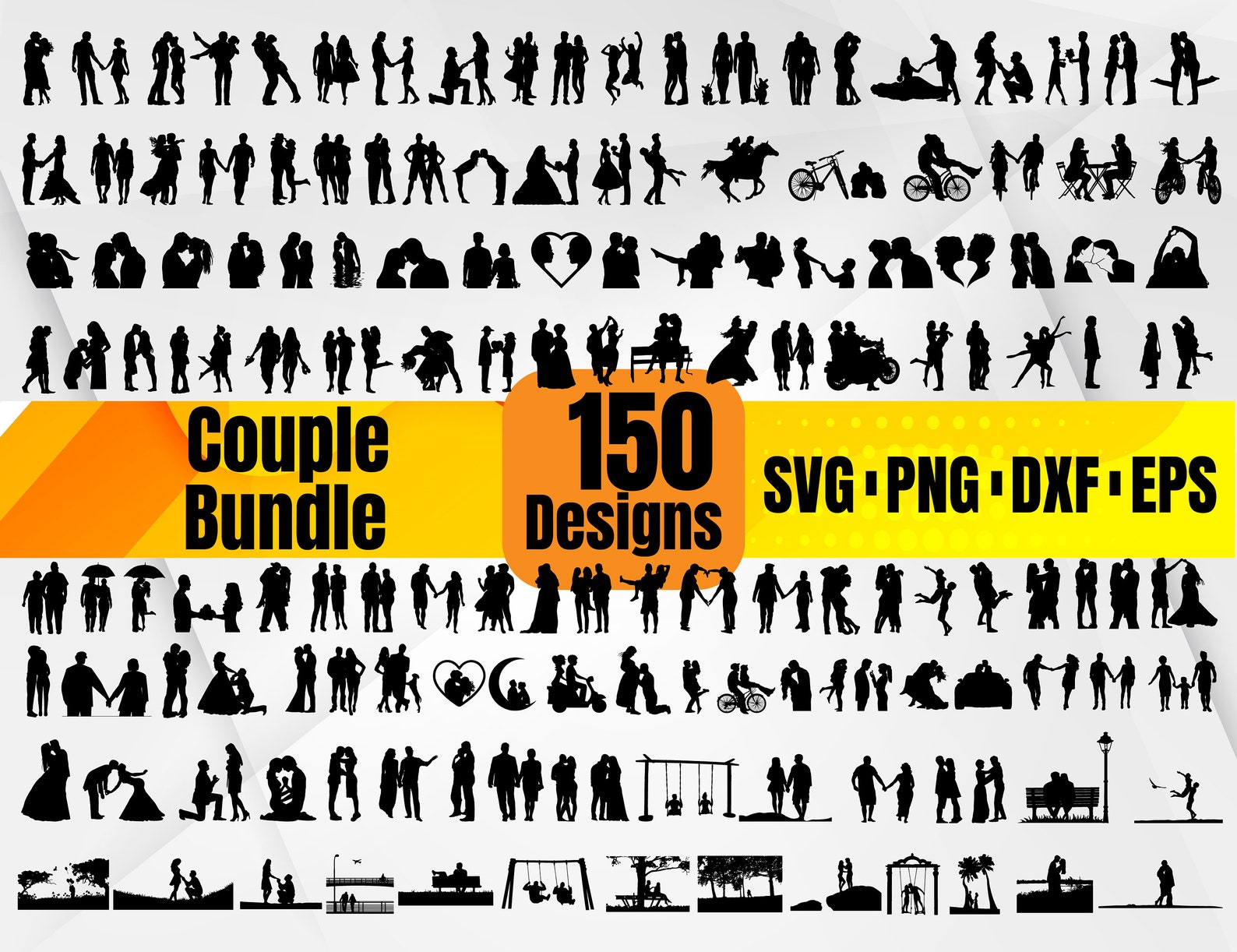 High Quality Couple SVG Bundle, Lovers Svg, Couple Monogram, Couple Svg ...