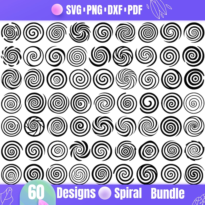 Hypnotic Spiral - Etsy