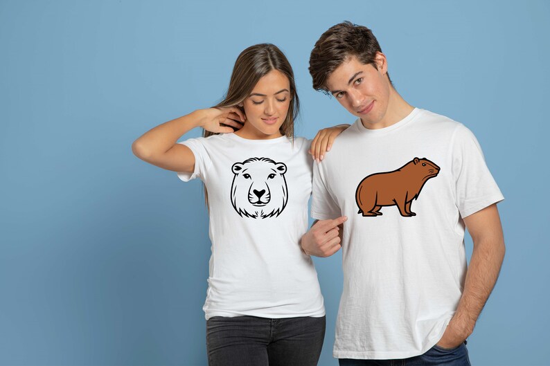 High Quality Capybara SVG Bundle, Cute Capybara Svg, Capybara Monogram ...