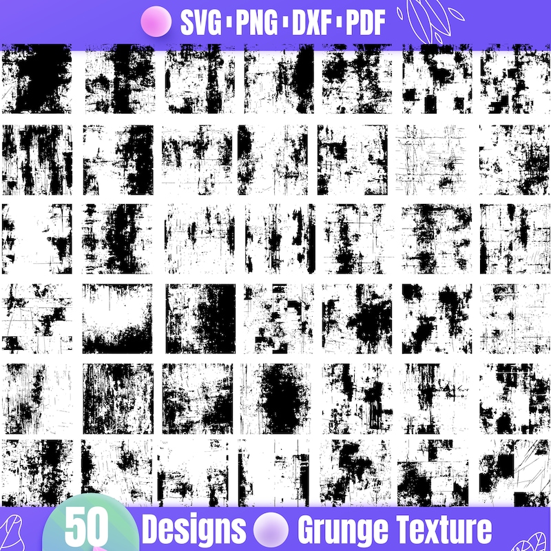 Distressed Svg Overlay - Etsy