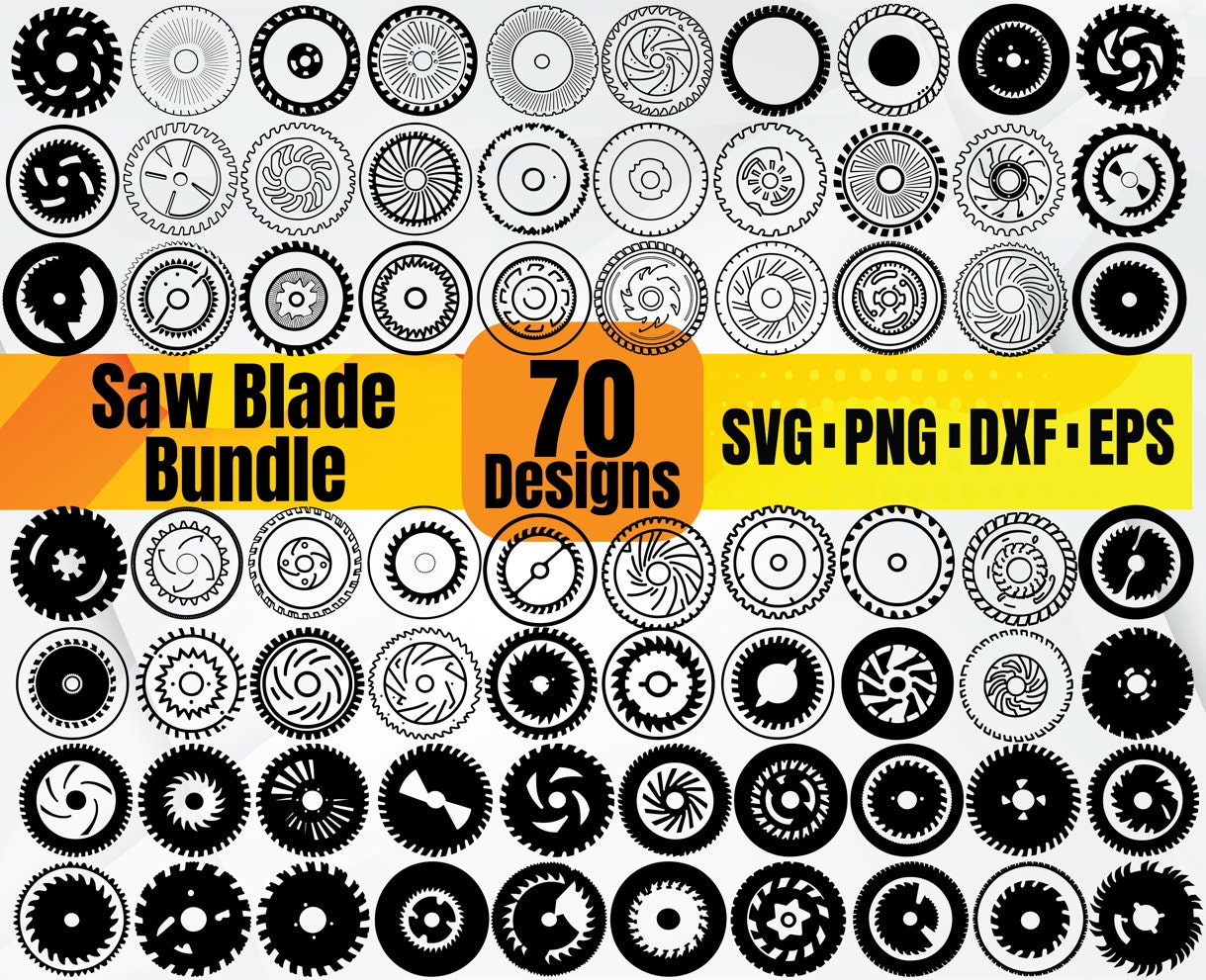 High Quality Saw Blade SVG Bundle, Saw Blade Dxf, Saw Blade Png,saw ...