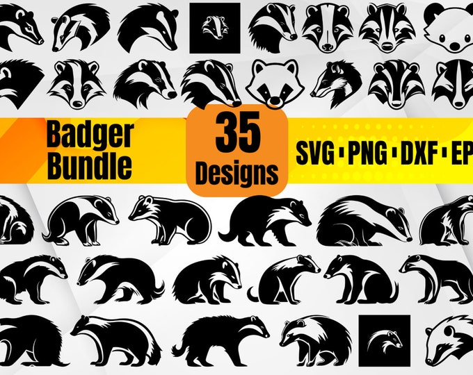 Badger Decal, Car Decals, Mountain Stickers, Laptop Decal, Wisconsin ...