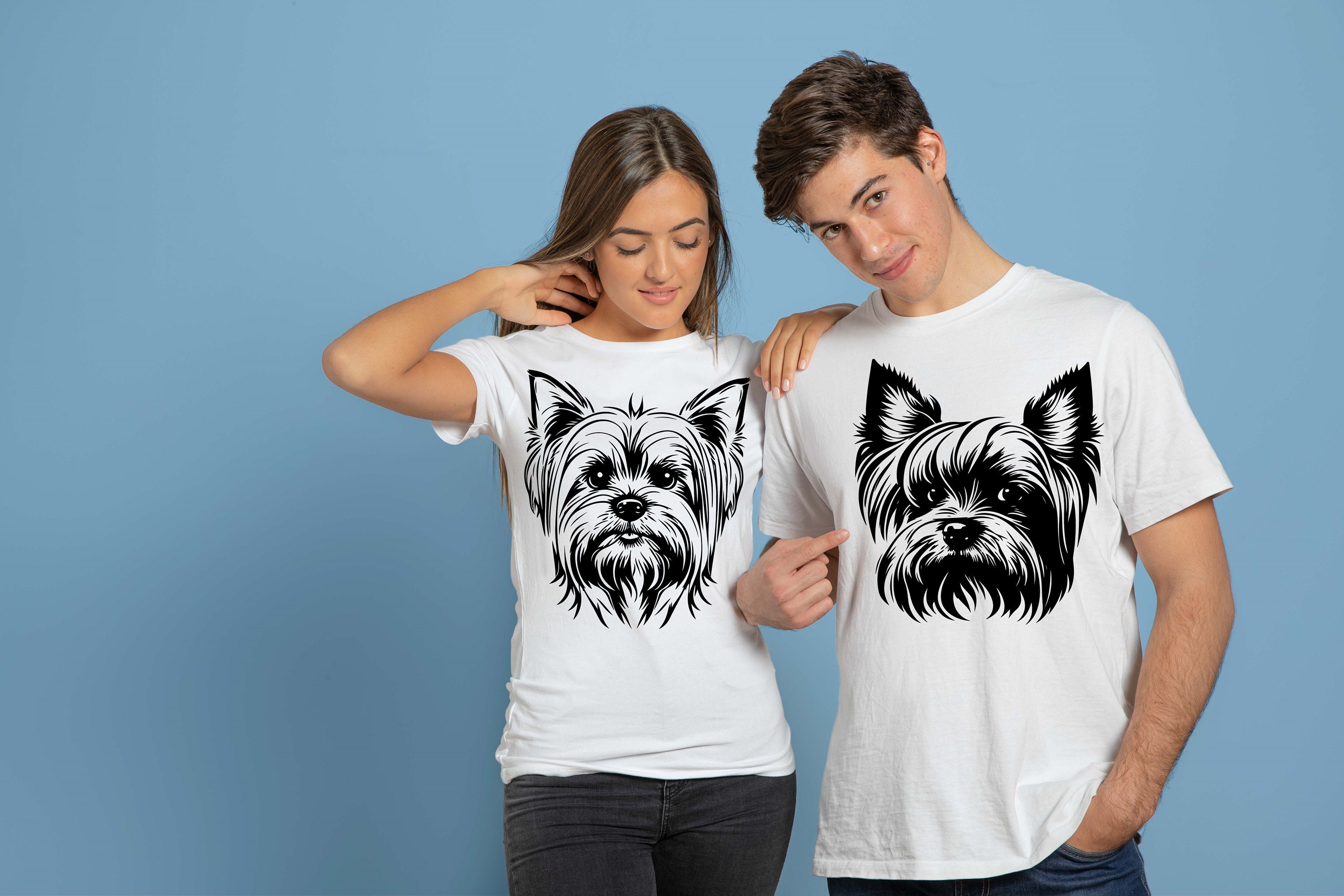 High Quality Yorkshire Terrier SVG Bundle, Yorkshire Terrier Face Svg ...