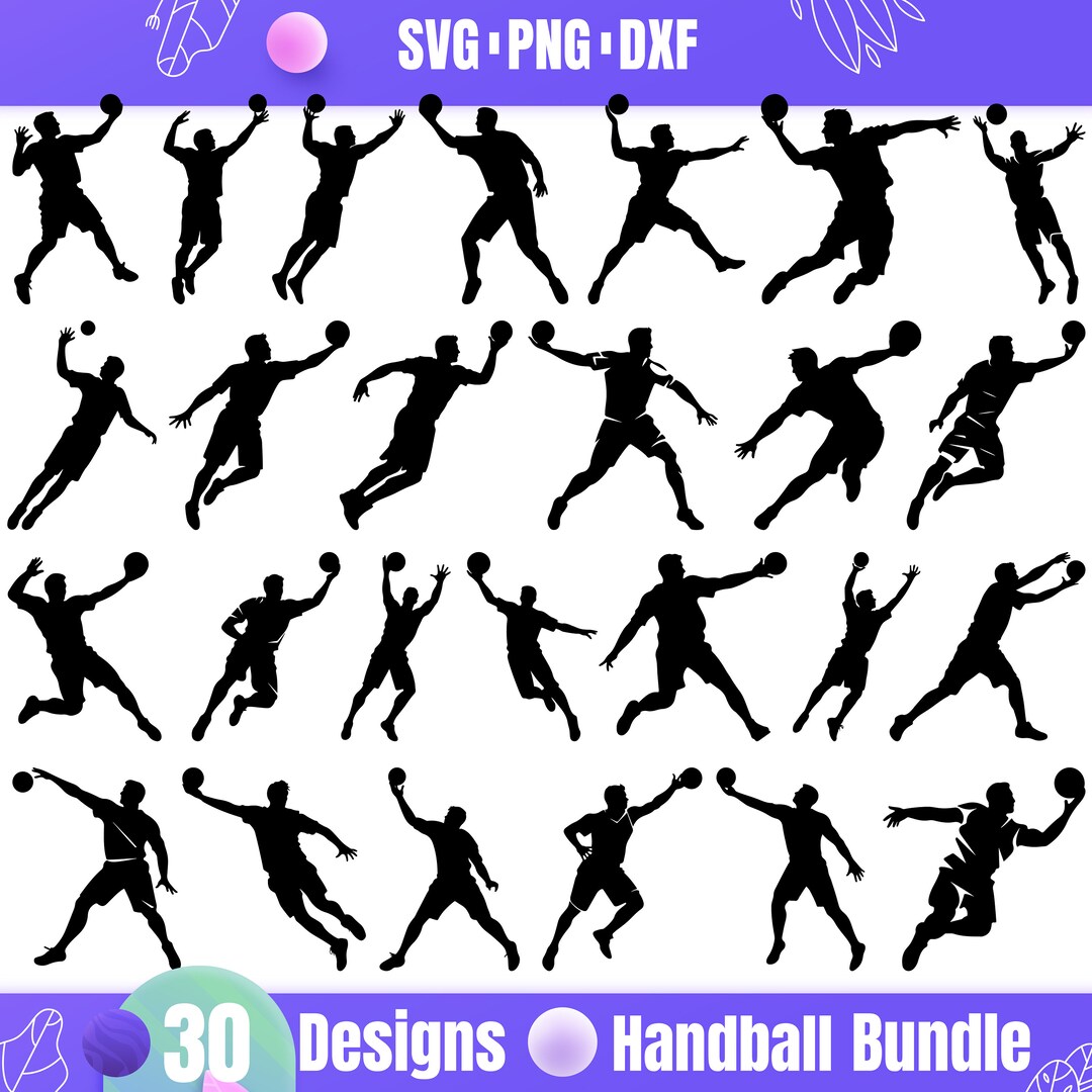 High Quality Handball SVG Bundle, Handball Png,handball Vector,handball ...