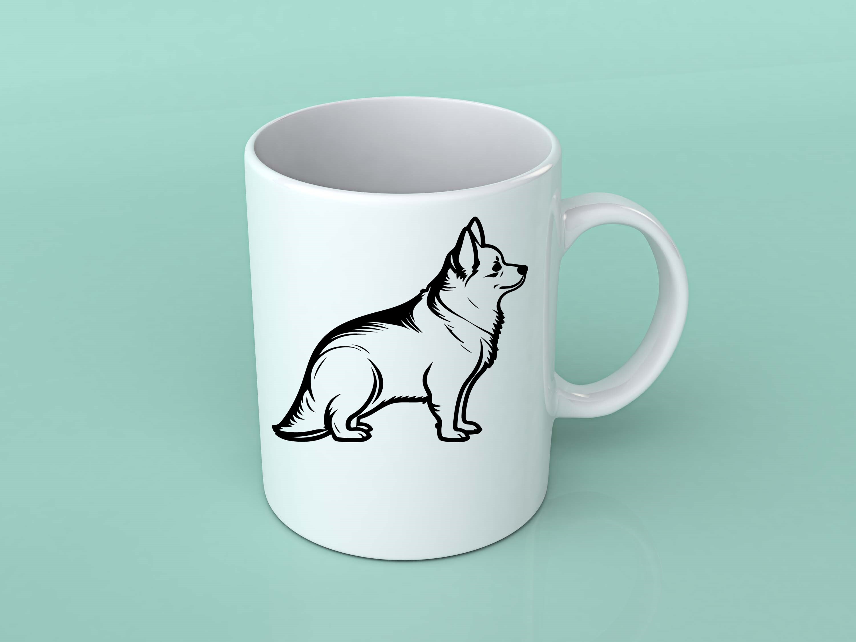 Corgi SVG Bundle - 80 Designs, Pembroke Welsh Corgi Silhouette, Cute ...